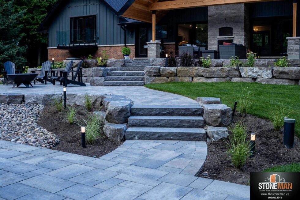 Hardscape and landscape construction - Stone Man